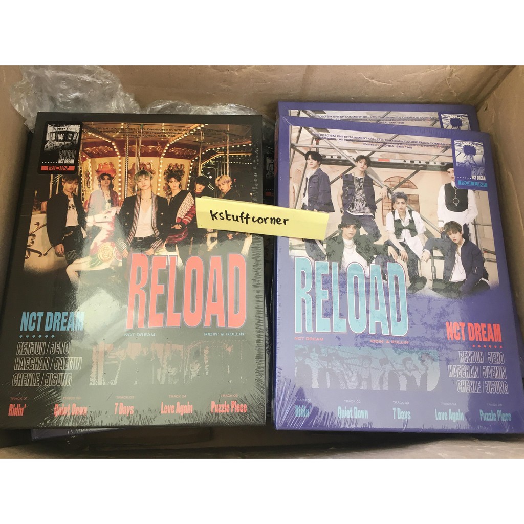Jual ALBUM RELOAD FULL SET, SEALED (RIDIN' ROLLIN' VER) | Shopee Indonesia