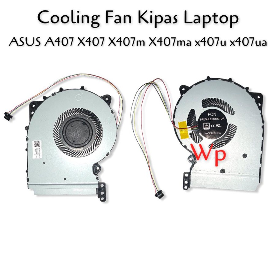 Jual Fan Kipas Cooling fan Laptop Asus A407 X407 X507 X407M X407U X507M ...