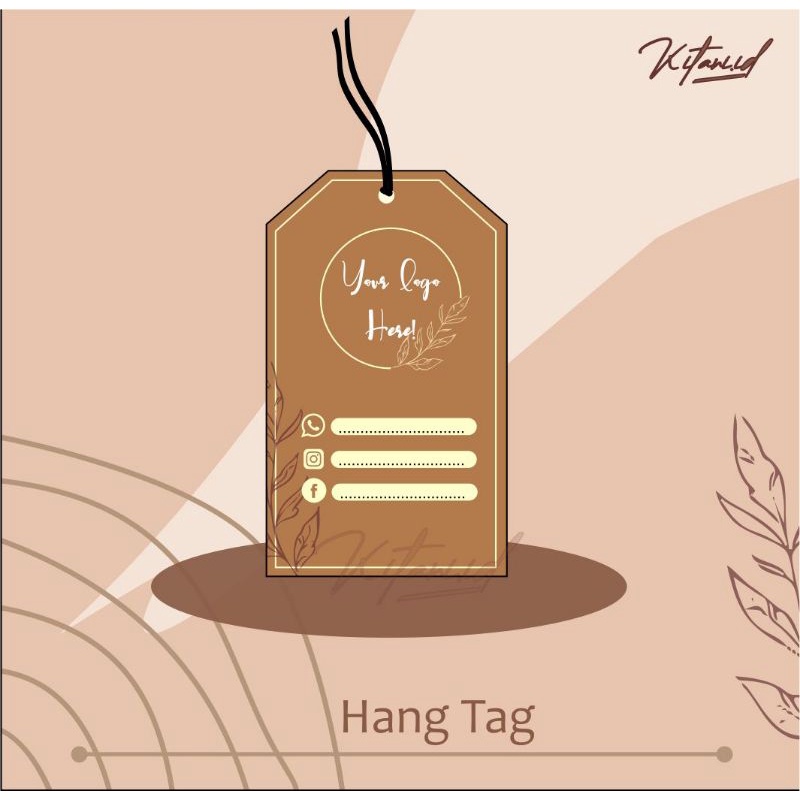 Jual Cetak Label Hang Tag Hangtag Price Tag Tag Harga Label produk Tag ...