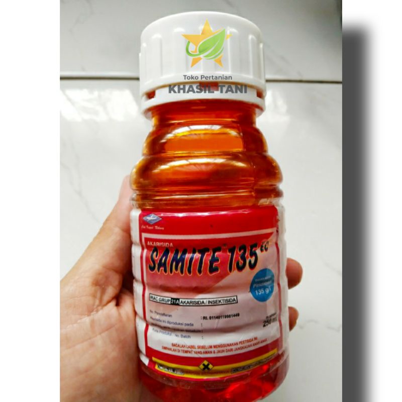Jual SAMITE 135EC 250ml Insektisida Obat Hama Tungau Tanaman | Shopee ...