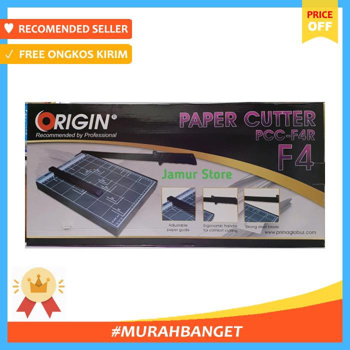 Jual Origin Paper Cutter A4R Dark Grey Alat Potong Kertas Ukuran A4 ...
