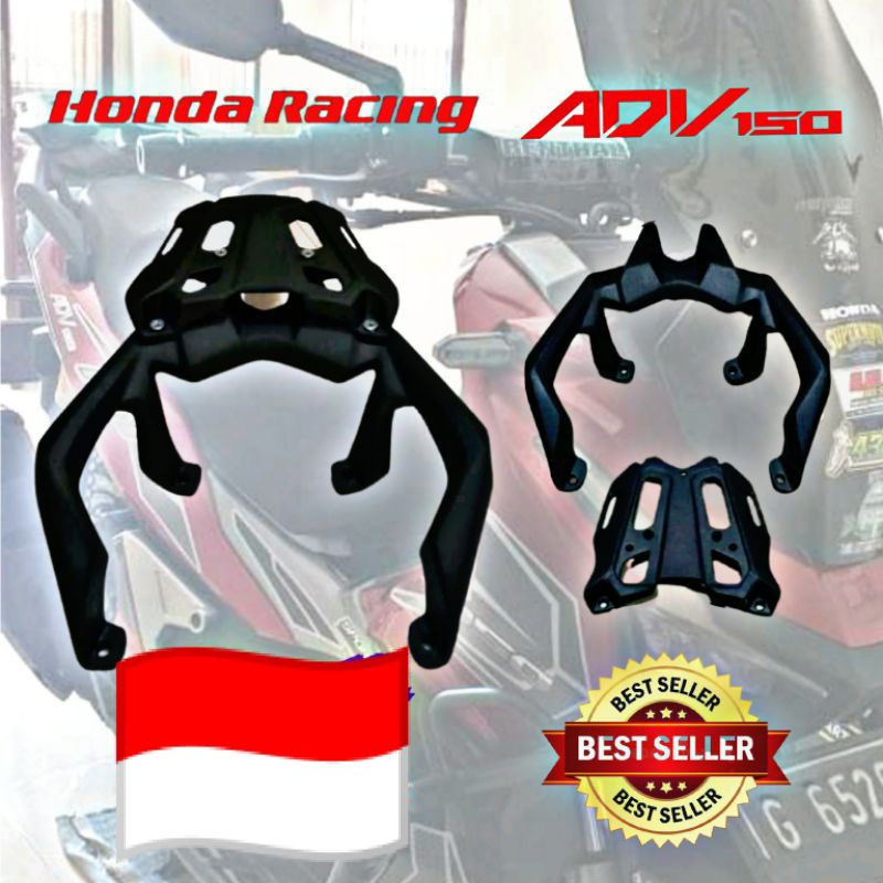 Jual Breket Top Box ADV 150/ADV 160 model Robot top box bracket Honda ...