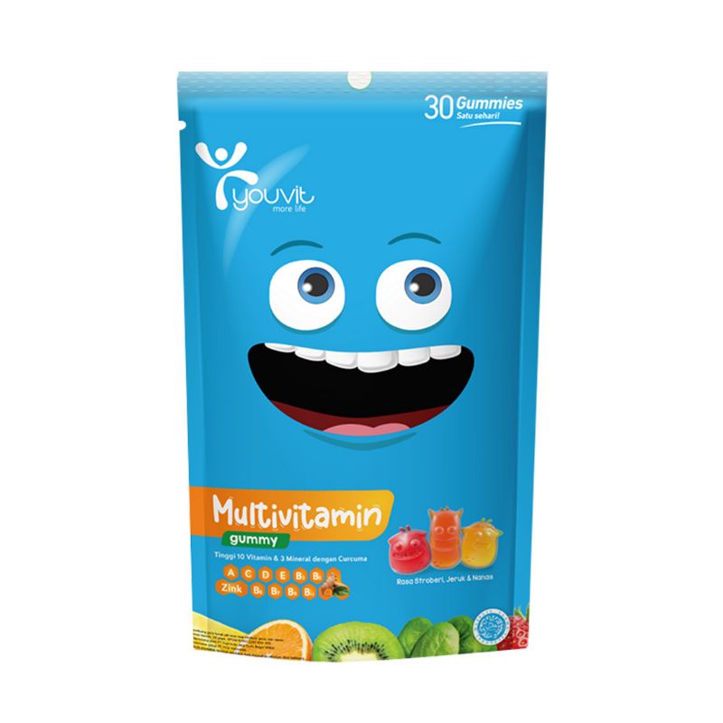 Jual YOUVIT Multivitamin Anak Kids Multi 2.0 7D 30D Sachet | Shopee ...