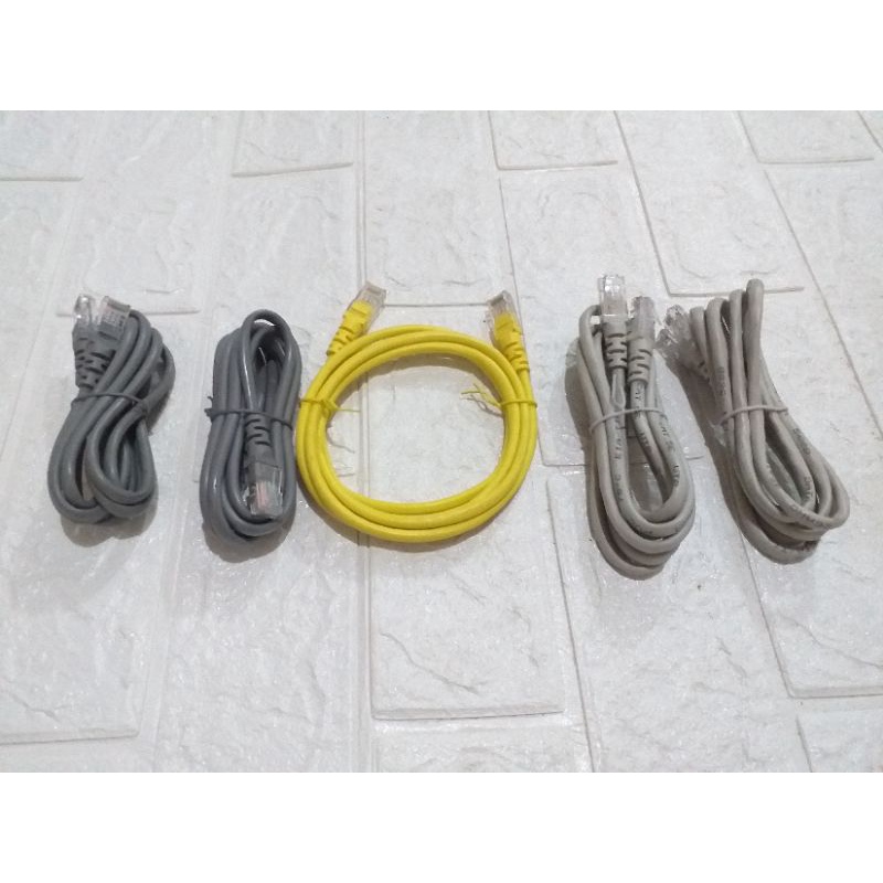 Jual Kabel LAN RJ45 panjang 1,5 meter (4pcs) | Shopee Indonesia