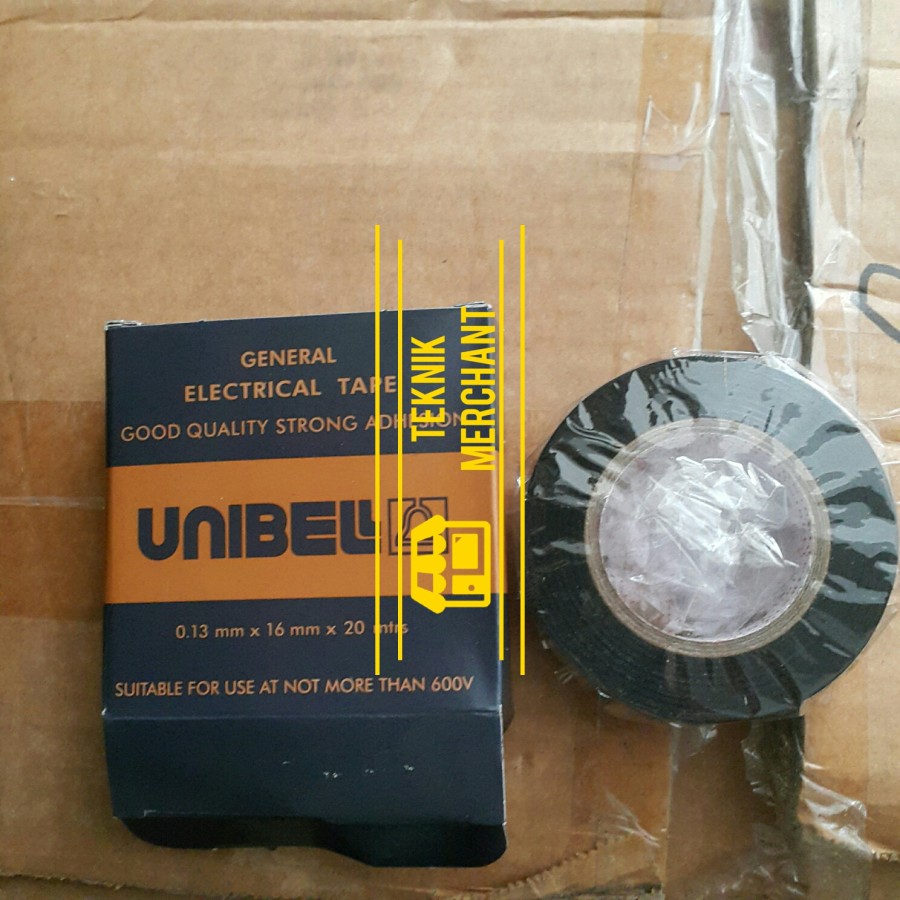 Jual selasiban listrik isolasi kabel listrik selotip listrik unibell ...