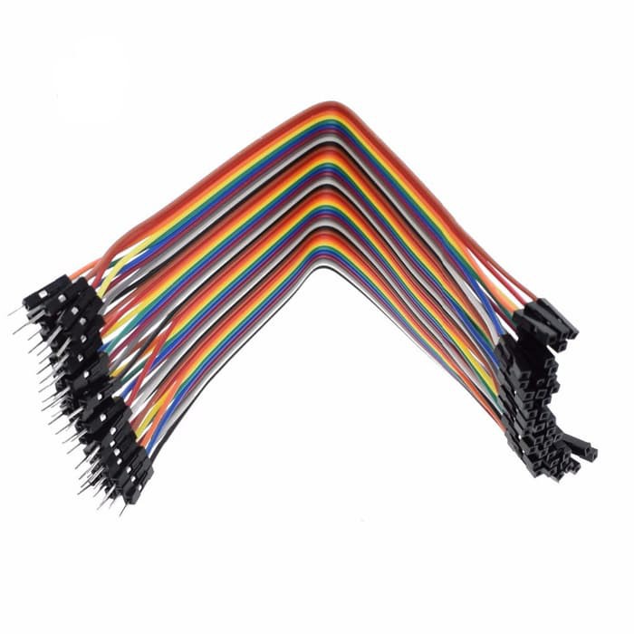 Jual Kabel jumper dupont Arduino Male to female 40 pin 20 cm | Shopee ...