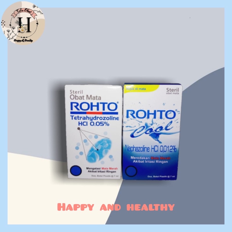 Jual Rohto, Rohto Cool Obat Tetes Mata Ringan / Mata Iritasi / Mata ...