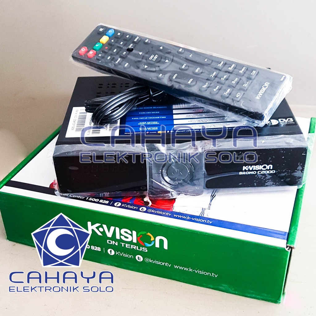 Jual Decoder KVision C2000 EURO 2024 HD BOLA LIGA C Band Receiver ...