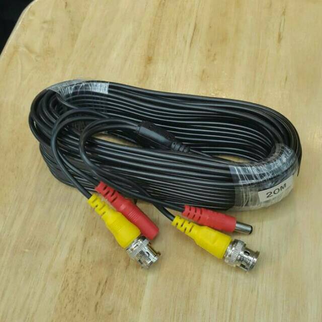 Jual KABEL JADI 20METER KHUSUS BUAT CCTV | Shopee Indonesia