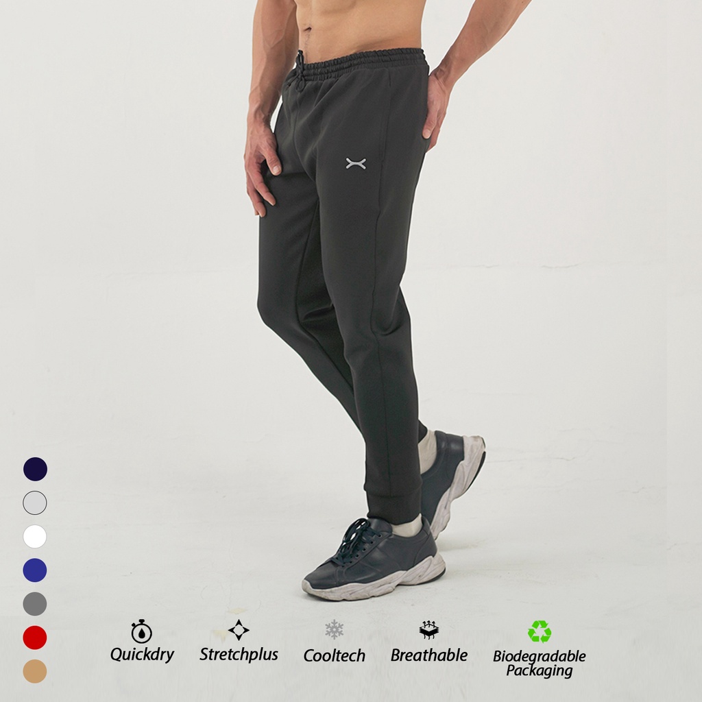 Jual FLEXZONE Celana Jogger Hightrack series Celana Gym Lari Sepeda ...