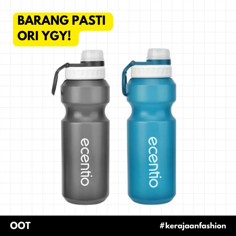 Jual Botol Minum Portable 750ml Ecentio Botol Air Minuman Olahraga ...