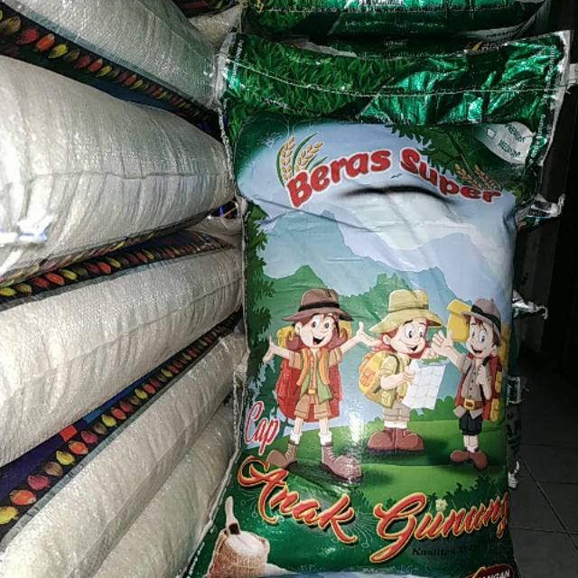 Jual Beras cap Anak Gunung 25 Kg (Khusus Instant) | Shopee Indonesia