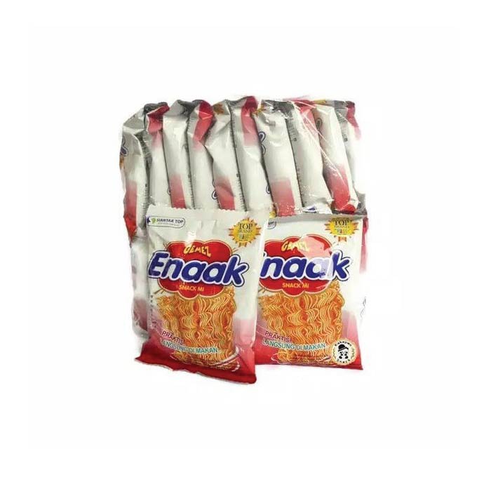 Jual Gemez Enak Snack Mi 18gram Rentengan (10pcs) | Shopee Indonesia