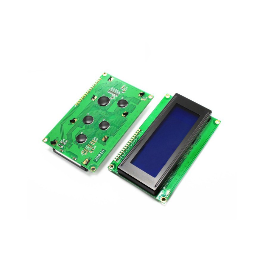Jual LCD Karakter 2004 Biru 20x4 untuk Arduino dan Rasp Pi LCD Blue ...