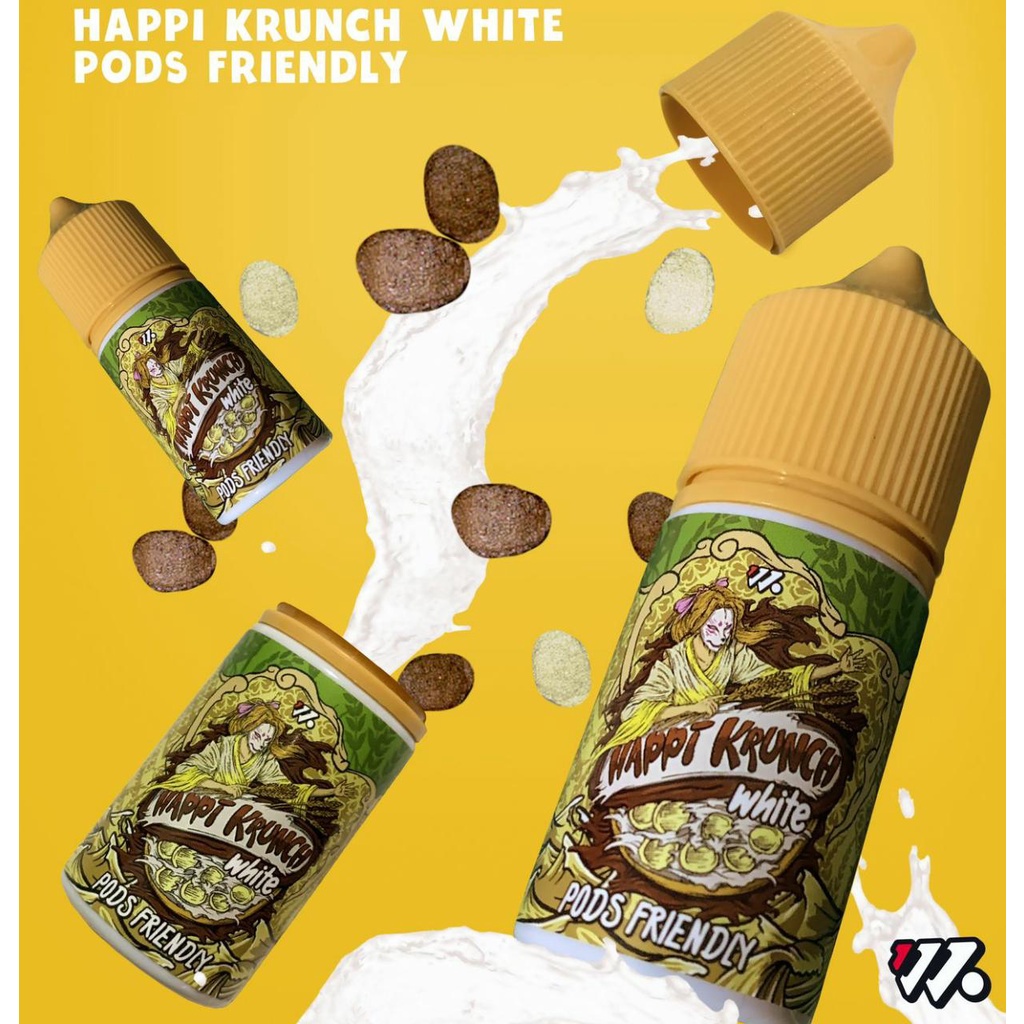 Jual SALT HAPPI KRUNCH V2 WHITE | Shopee Indonesia