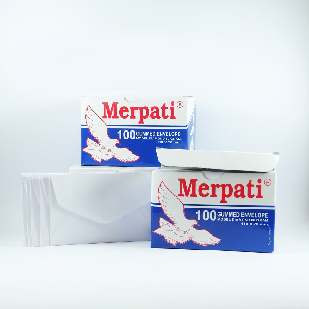 Jual Amplop surat Merpati Kecil Model Diamond 110 x 70 mm 10Lembar ...
