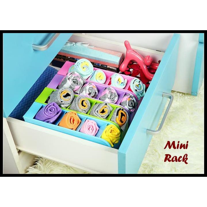 Jual Mini Rack (Rak mini 4 sekat untuk tempat sendok atau alat tulis ...