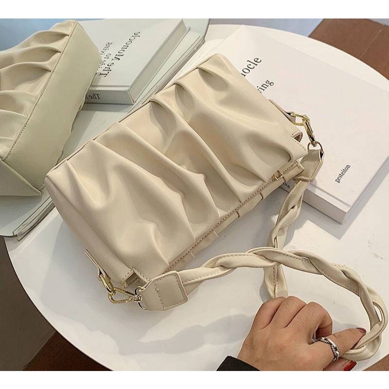 Jual HEYKASTORE - Tas kerut selempang fashion wanita kekinian gaya ...