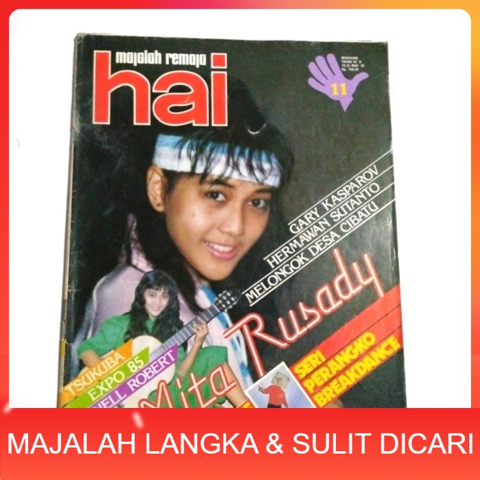 Jual Majalah HAI No.11 Mar 1985 Cover PARAMITHA RUSADY Langka | Shopee ...
