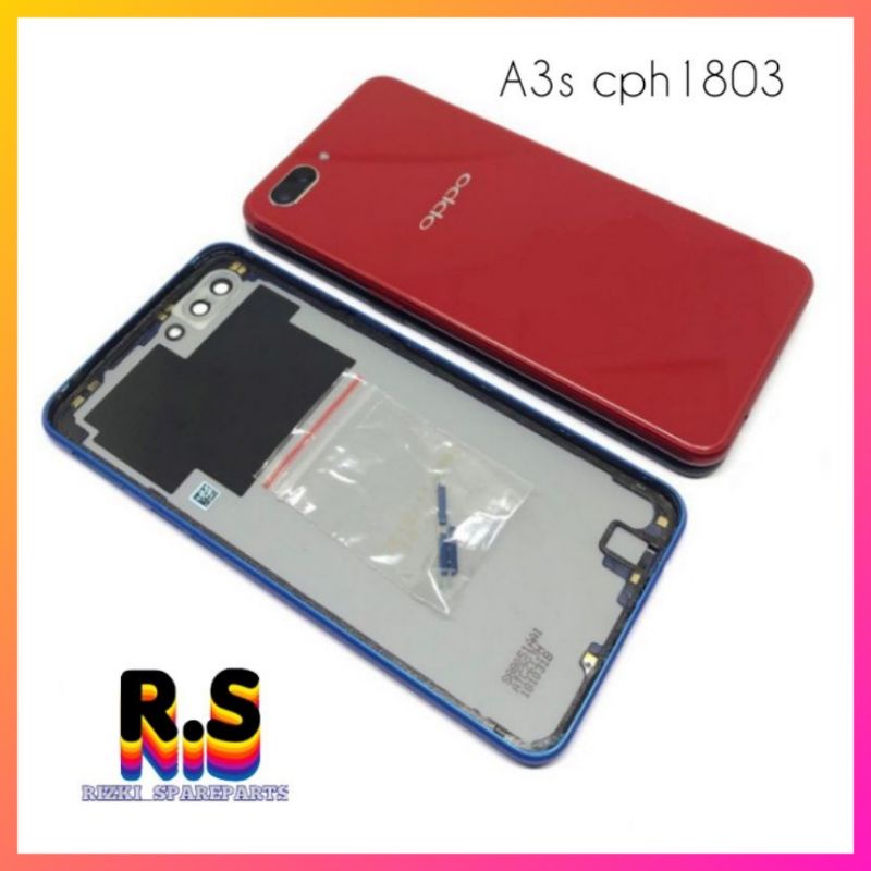 Jual BACKDOOR BACKCOVER KESING TUTUP BELAKANG OPPO A3S CPH1803 - CPH1853 ORIGINAL | Shopee Indonesia