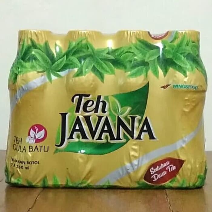 Jual TEH JAVANA GULA BATU 350ML X 12 PCS - 1 DUS | Shopee Indonesia