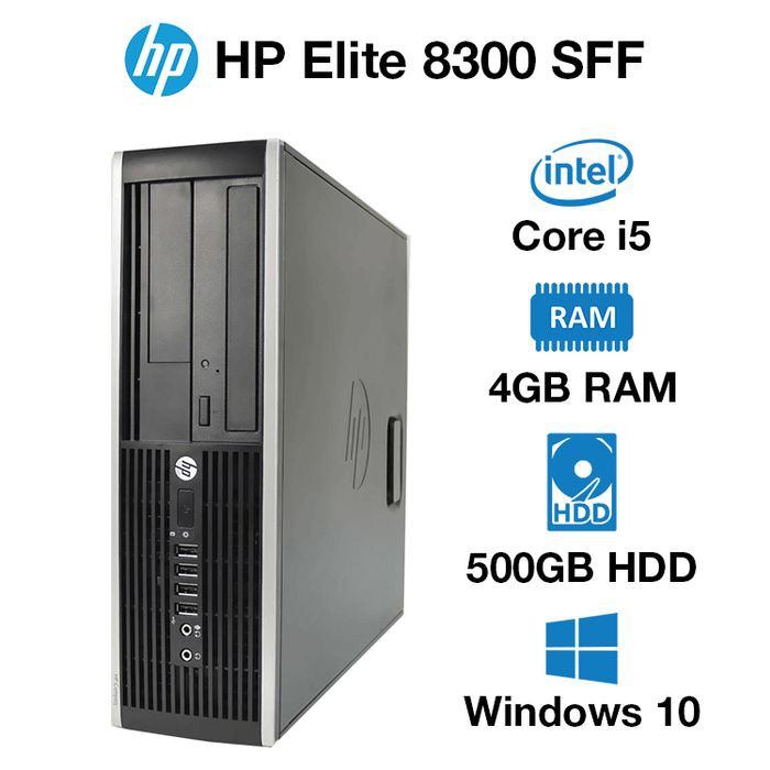 Jual HP elite 8300 core i5 gen 3 + HDD 500GB + RAM 4GB + Windows ORI ...