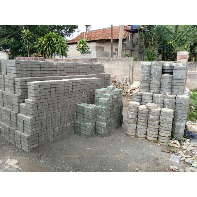 Jual paving block conblock berkualitas press mesin dan hidrolik k-250 s ...
