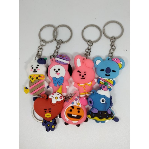 Jual GANTUNGAN KUNCI BTS BT21 MOTIF KARAKTER LUCU / BTS KEYCHAIN / KEYCHAIN BT21 / GANTUNGAN TAS ...