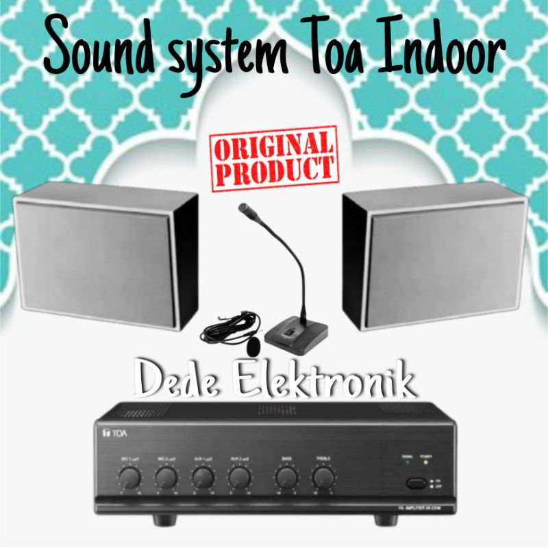 Jual PAKET SPEAKER TOA DALAM RUANGAN/SPEAKER TOA INDOOR | Shopee Indonesia