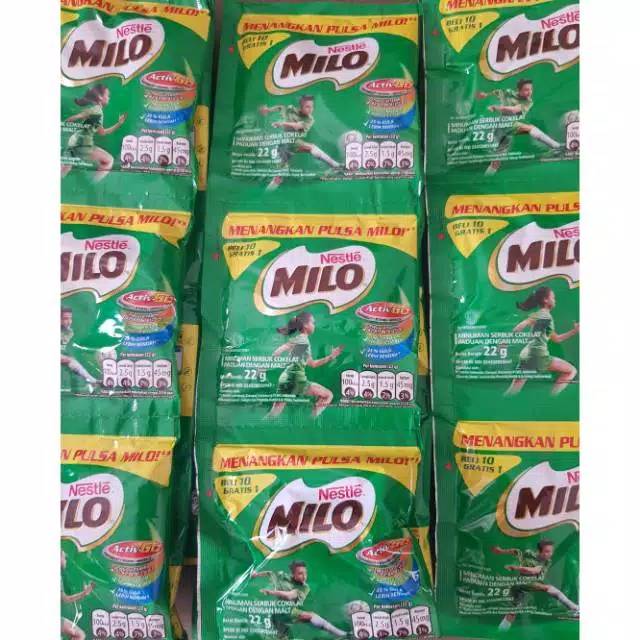 Jual Milo minuman rasa coklat kemasan 22g | Shopee Indonesia