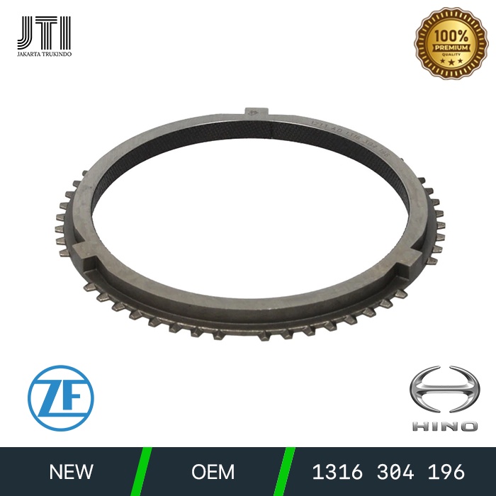 Jual SYNCHRONIZER RING HINO 700 SYNCRO TRANSMISI ZF 13163-04196 ...