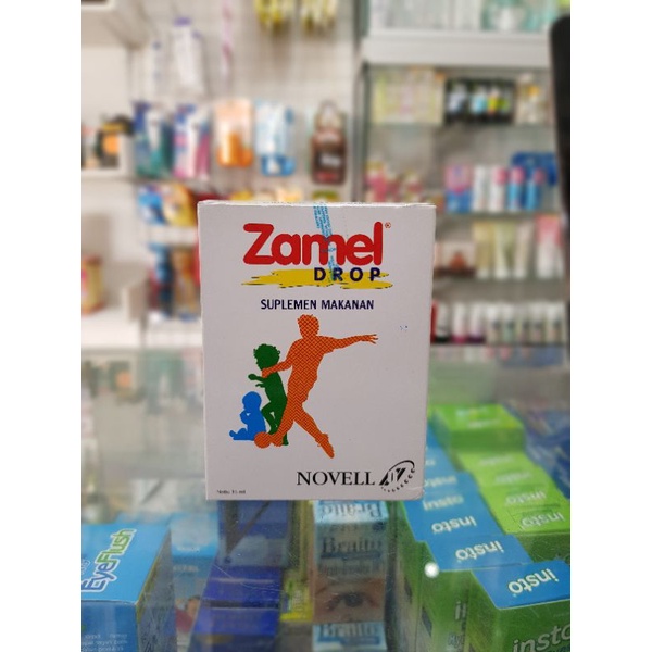 Jual Zamel Drop Syrup 16ML / Vitamin Anak / Zamel | Shopee Indonesia