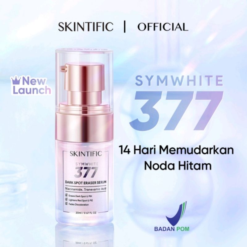 Jual SKINTIFIC - Symwhite 377 Dark Spot Eraser Serum 20ml | Shopee ...
