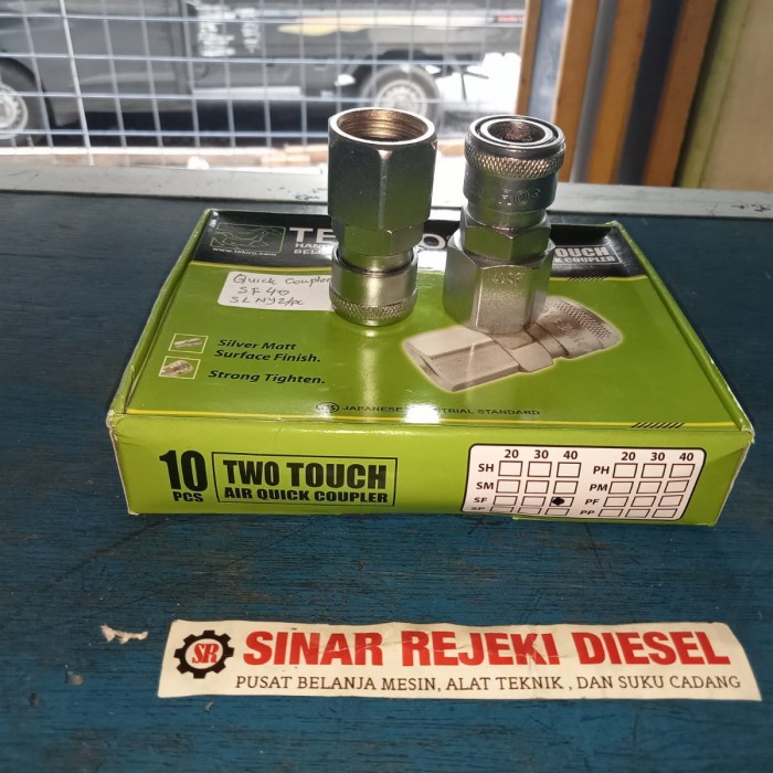 Jual Quick Coupler Copler Kopler SF40 SF 40 Sambungan Coupling Tekiro ...