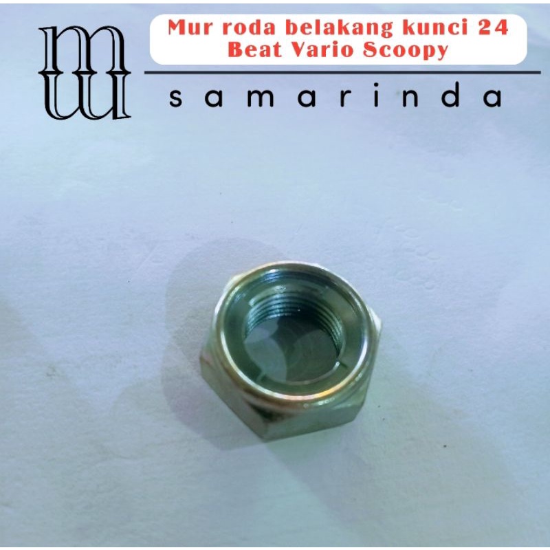 Jual Mur roda belakang Beat scoopy vario kunci 24 baut mur | Shopee ...