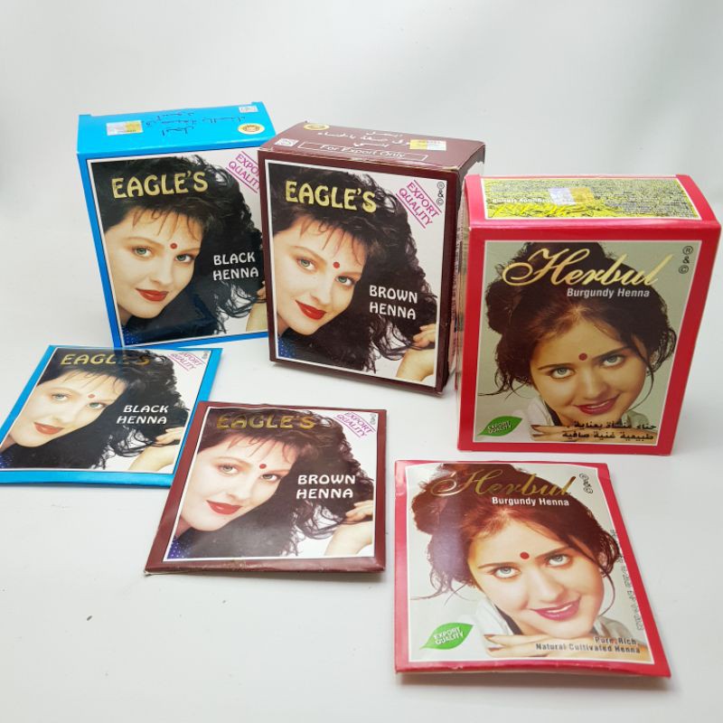 Jual HENNA EAGLE BOX (HARGA PERBOX) | Shopee Indonesia