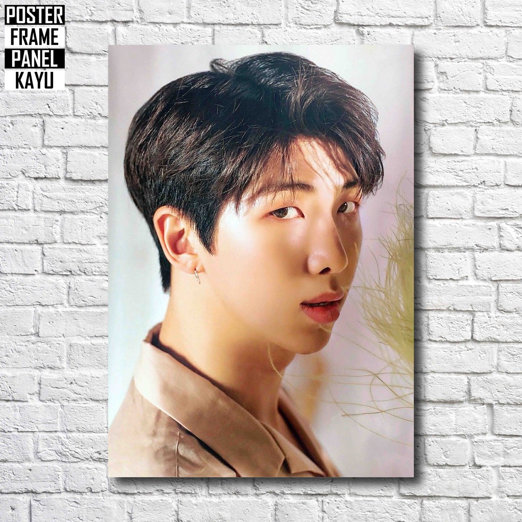 Jual Poster BTS RM World Tour Love Yourself In Seoul Frame Kayu Solid ...