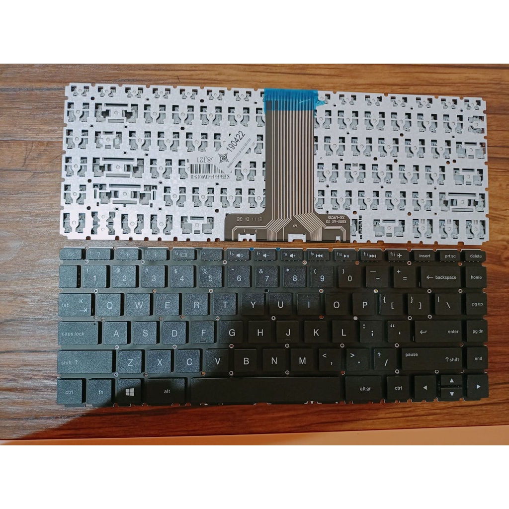 Jual Keyboard HP 14-BA 14-BW 14-BW002ax 14-BW005au BLACK Non Frame ...