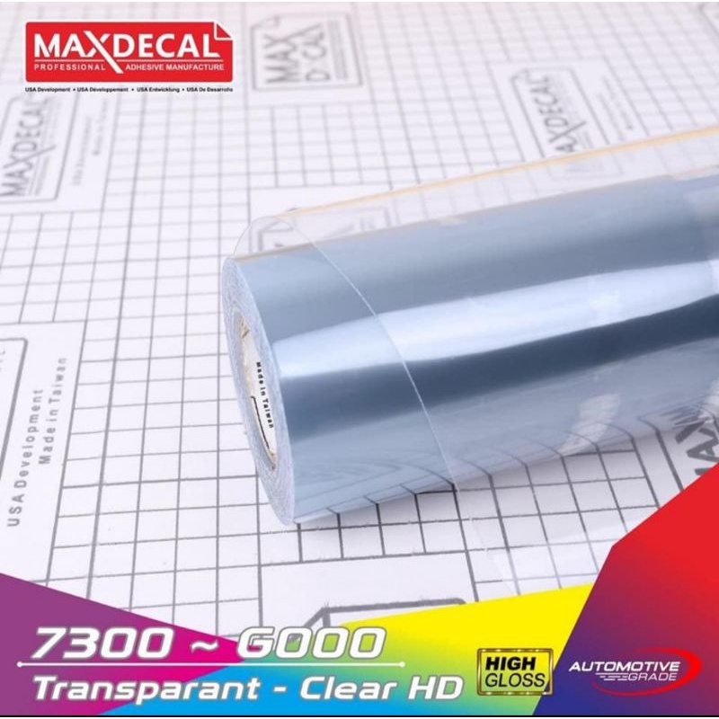 Jual Skotlet transparan clear bening putih hybrid maxdecal | Shopee Indonesia
