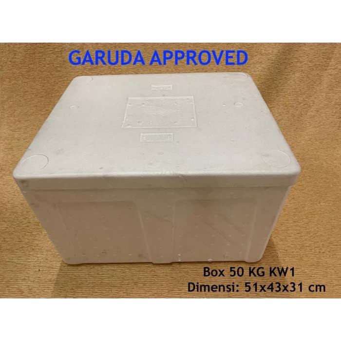 Jual [SBY] 50 KG Box Gabus Styrofoam / Sterofoam (51 x 43 x 31 cm ...