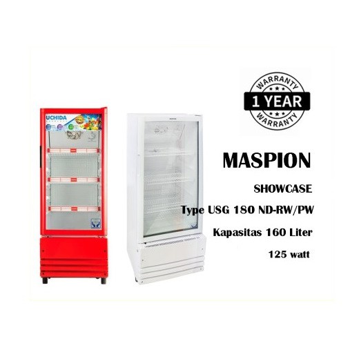 Jual Maspion Showcase USG180ND-PW/RW/BW | Shopee Indonesia