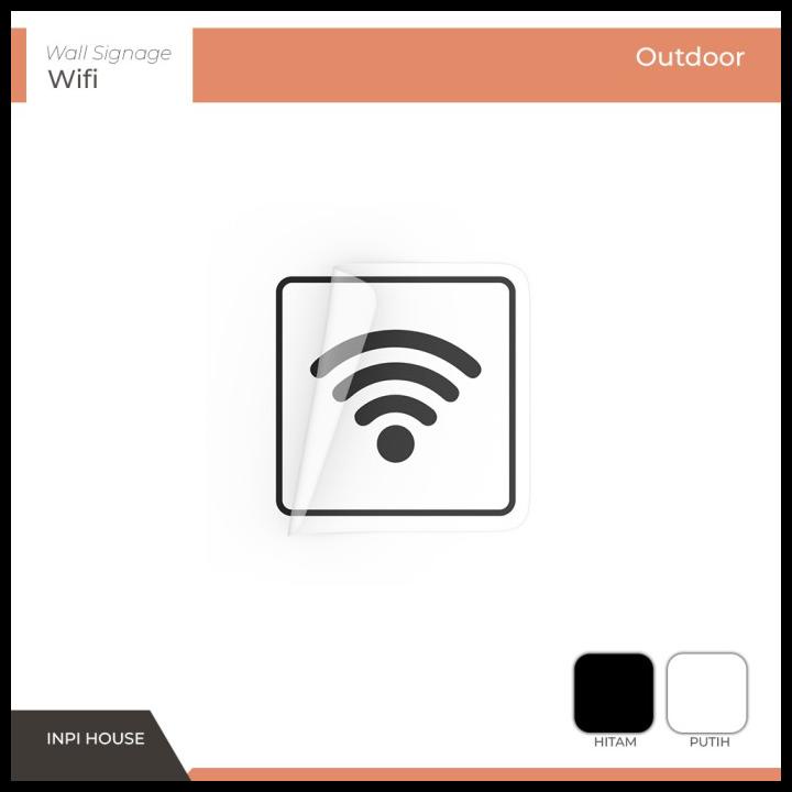 Jual Stiker - Wifi Zone - Free Wifi - Sign Sticker - Door Sticker ...