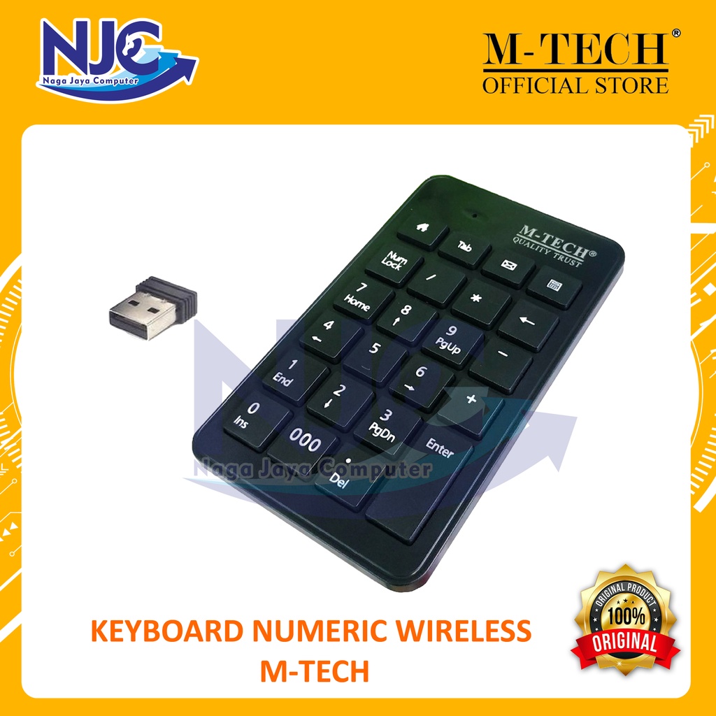 Jual WIRELESS KEYBOARD NUMERIC M-TECH - KEYPAD WIRELESS | Shopee Indonesia