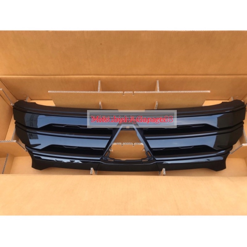 Jual Grille Grill Depan All New Pajero Sport Facelift 2021 Black Glossy ...
