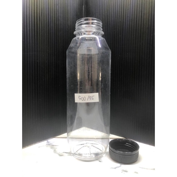 Jual Botol PET Bulat Kale 500ml (35gram) | Shopee Indonesia