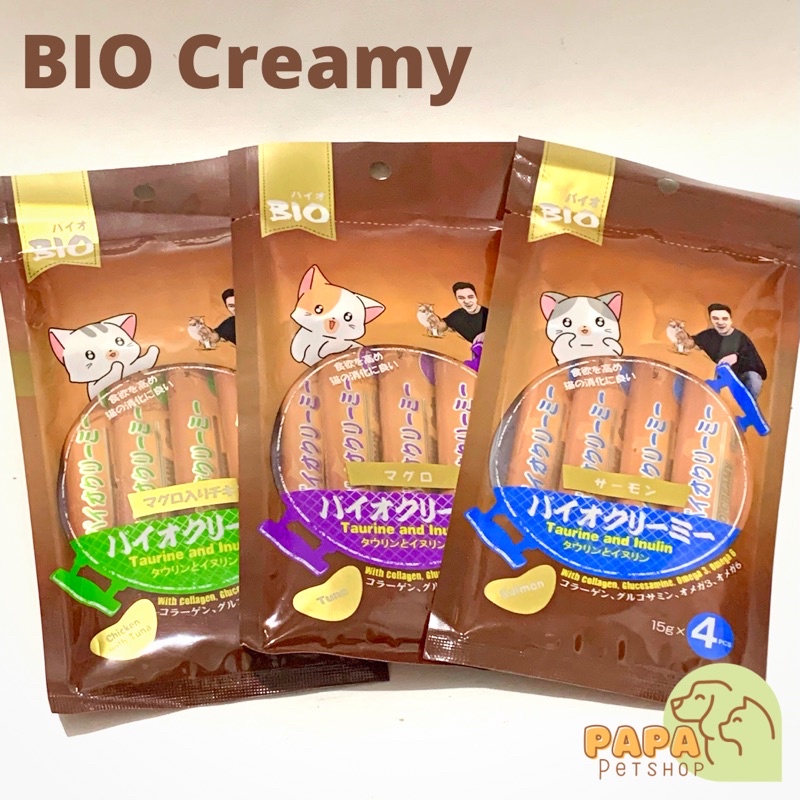 Jual Bio Creamy Treat per pack / satuan snack kucing murah berkualitas ...