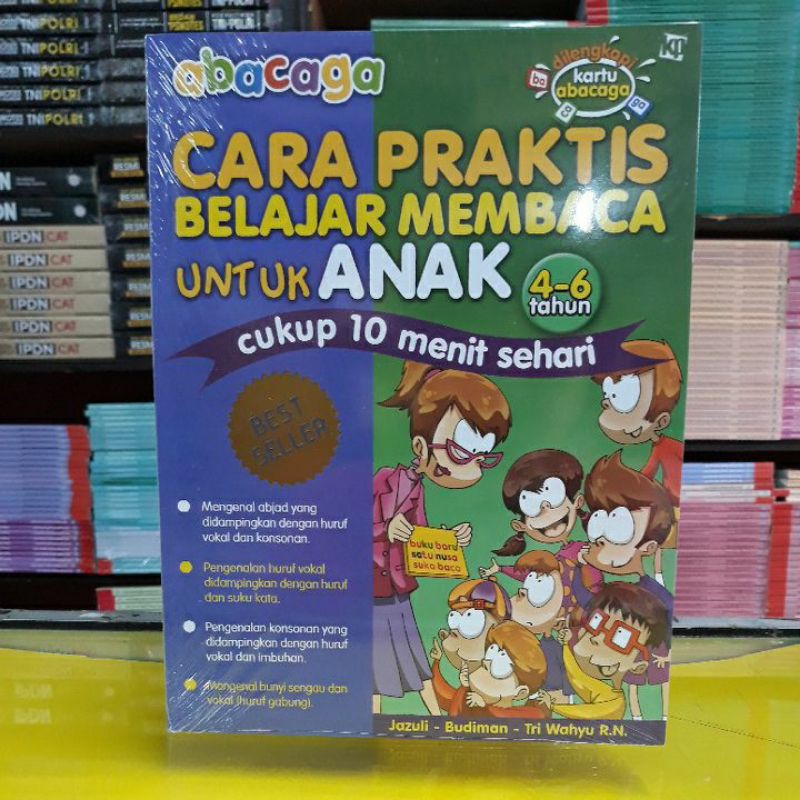 Jual BUKU ABACAGA UNTUK ANAK 4-6 TAHUN BEST SELLER | Shopee Indonesia