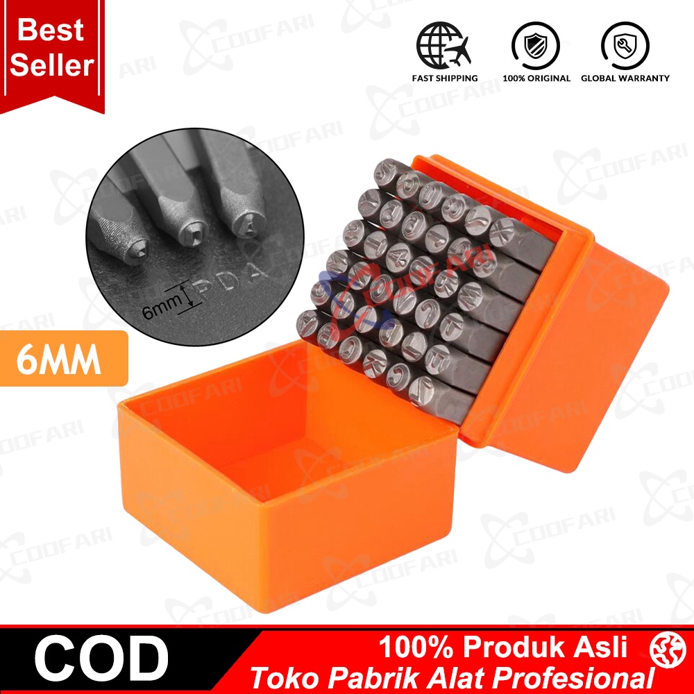 Jual Nomor 0-9 Letter A-Z Paket Set Lengkap Alat Ketok Angka dan Ketok ...