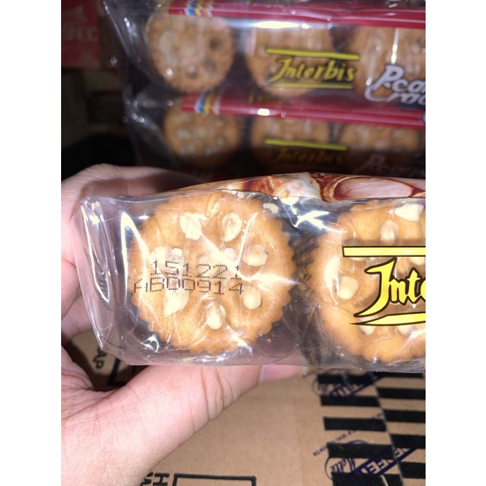 Jual 54eh Interbis Peanut Crackers Biskuit Kacang 60Jh | Shopee Indonesia