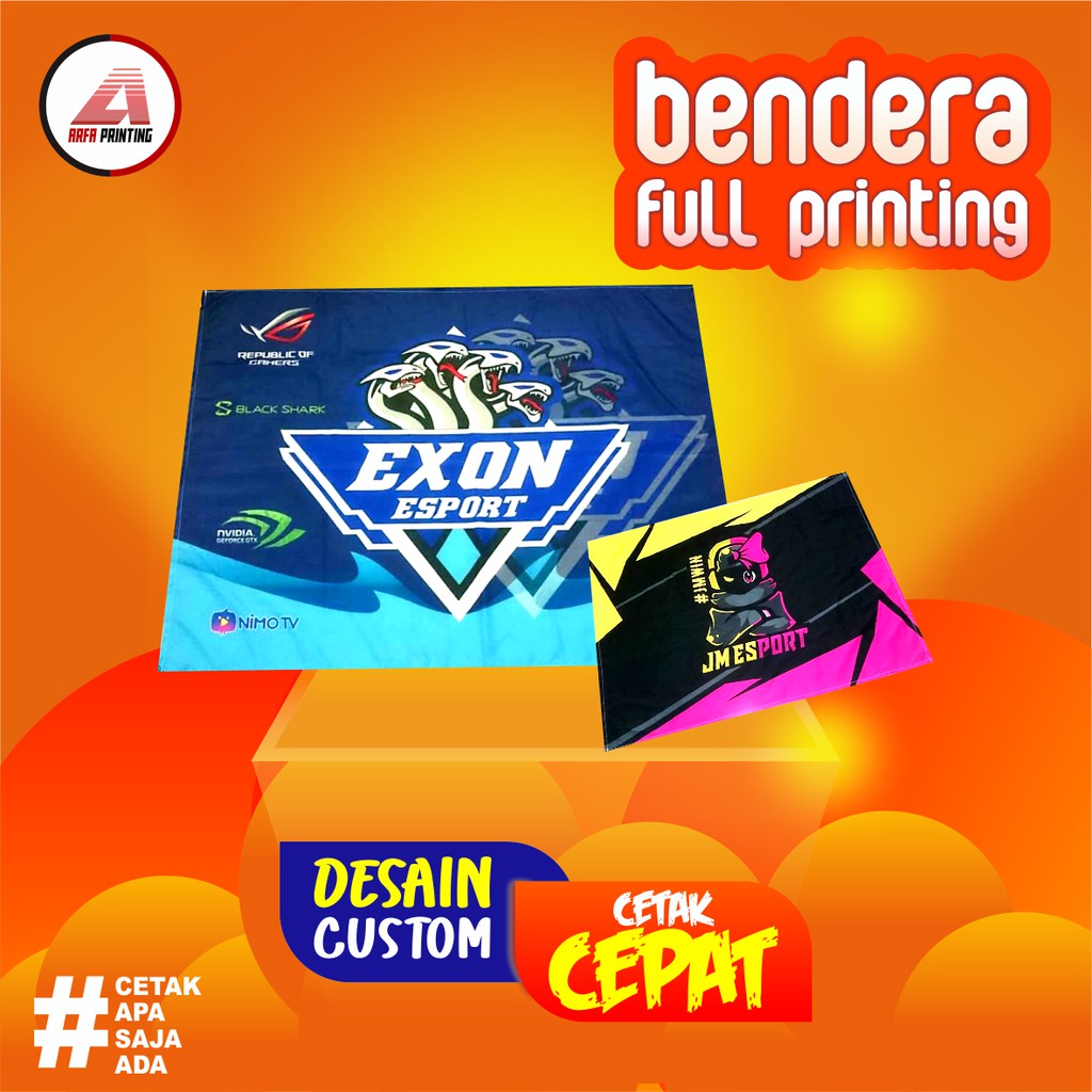 Jual CETAK BENDERA CLUB BOLA PRINTING FULL WARNA [UKURAN : 150 CM X 100 ...
